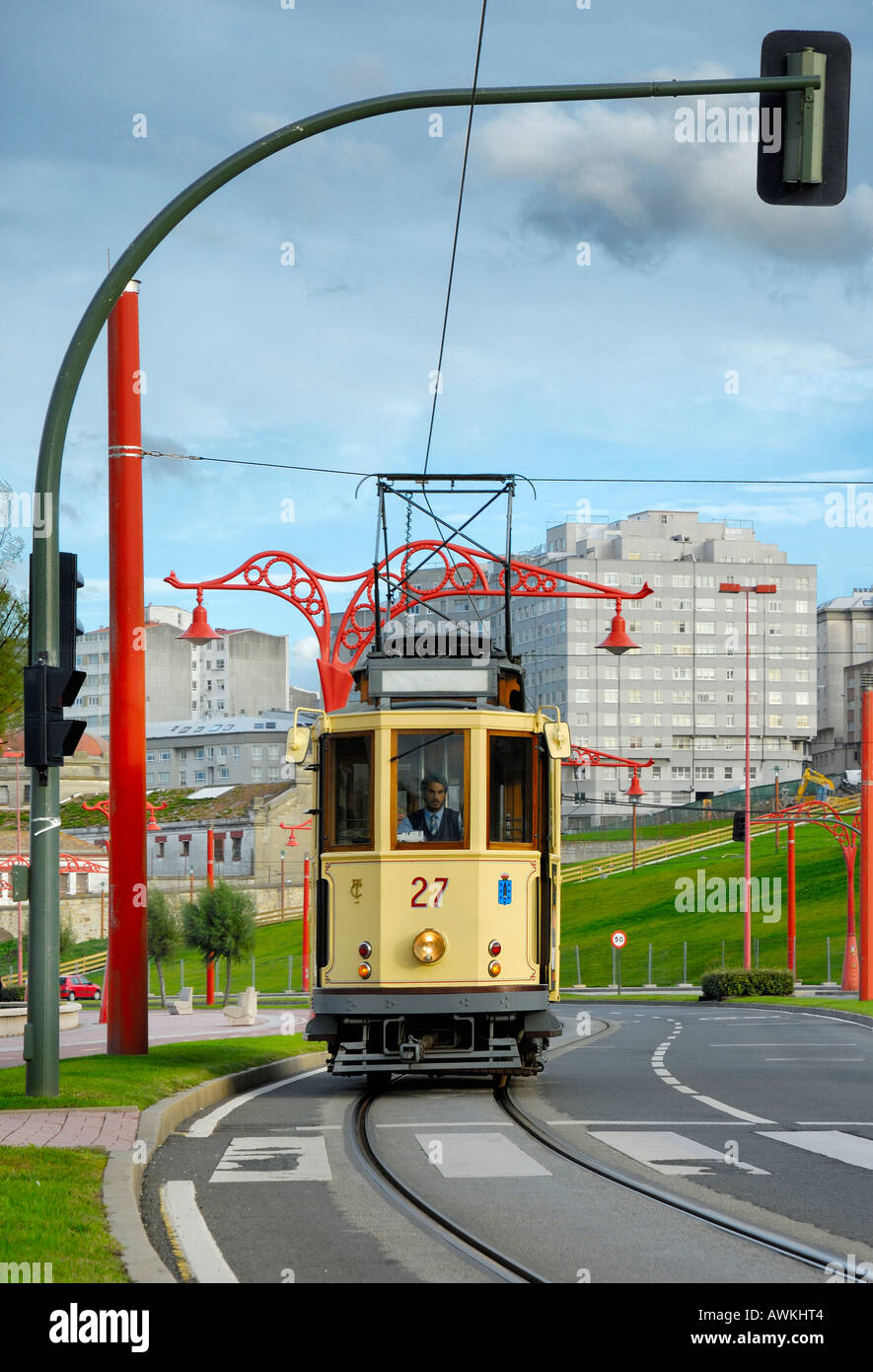 La coruna tram hi-res stock photography and images - Alamy