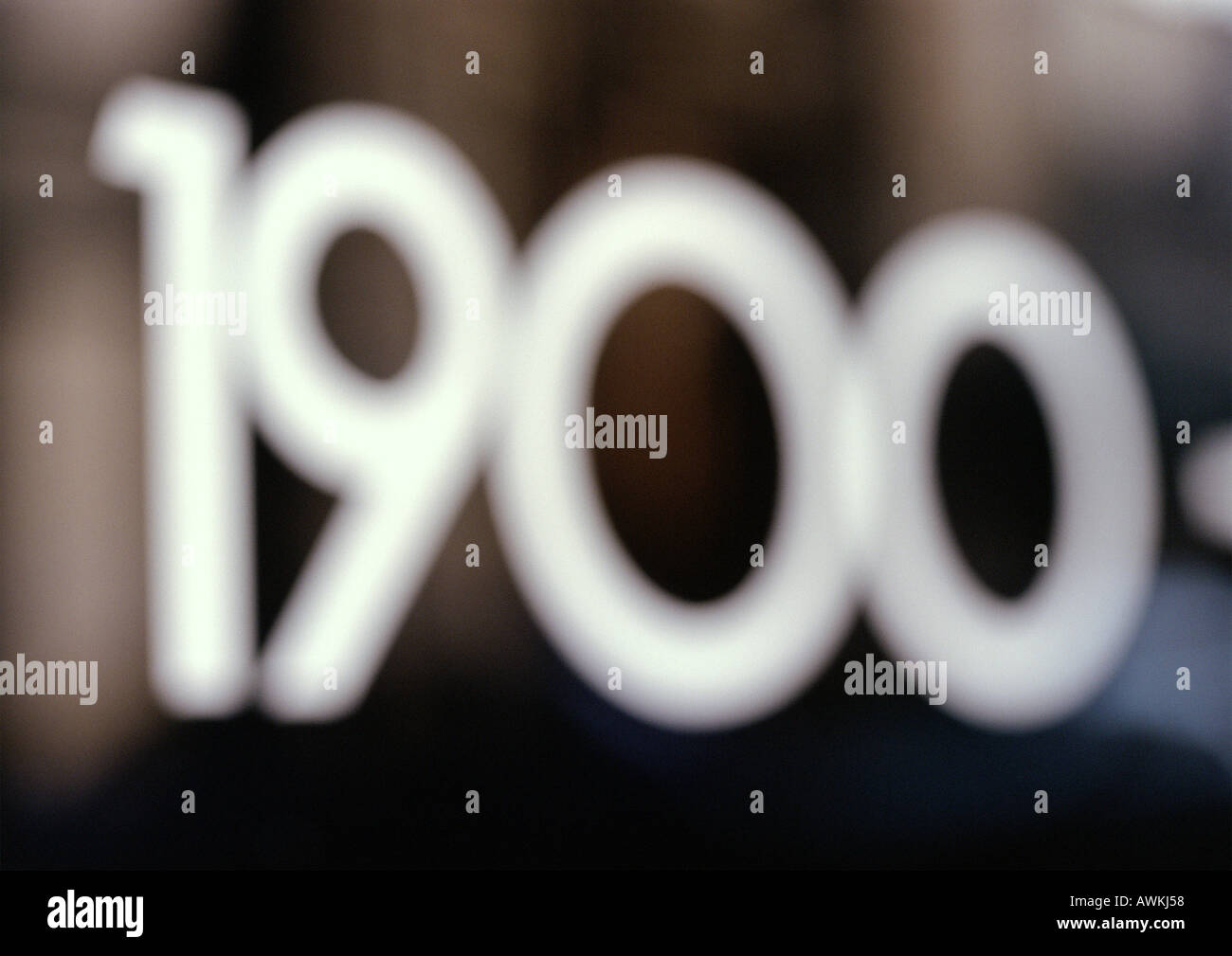 1900 text, soft focus Stock Photo - Alamy