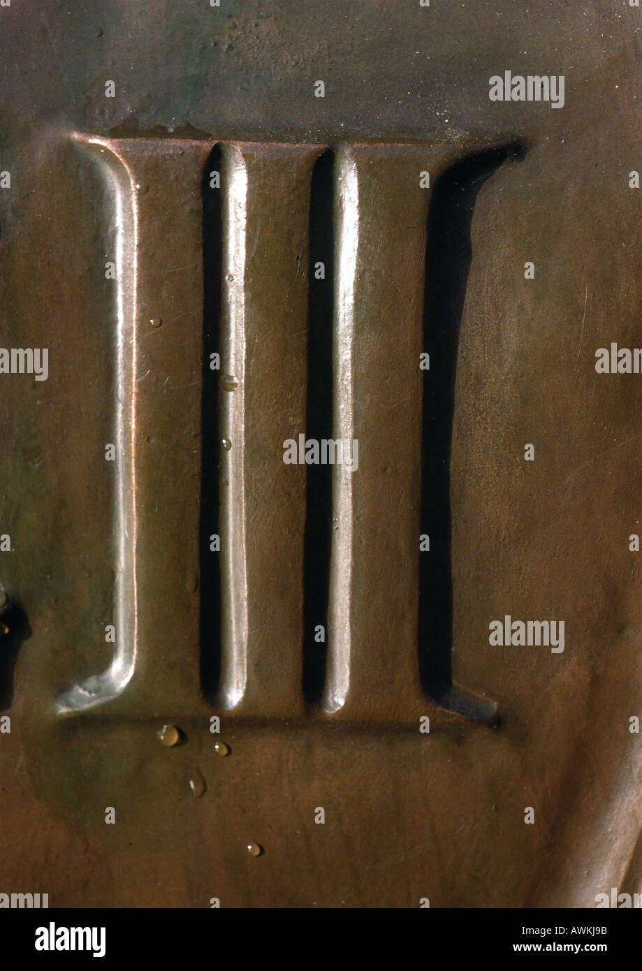 Roman numerals inscription hi-res stock photography and images - Alamy