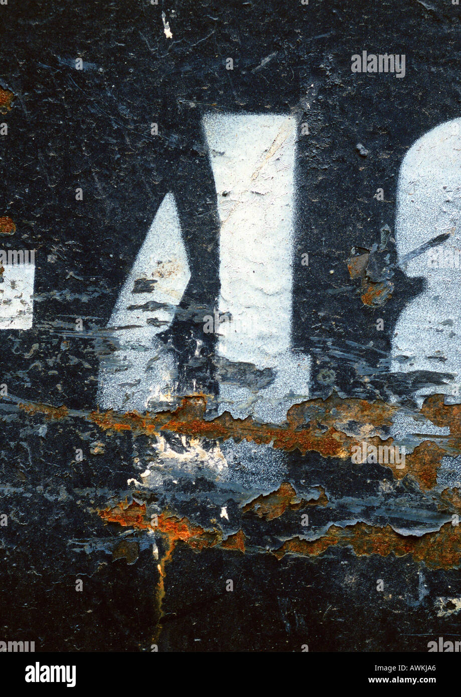 Stenciled colors hi-res stock photography and images - Alamy