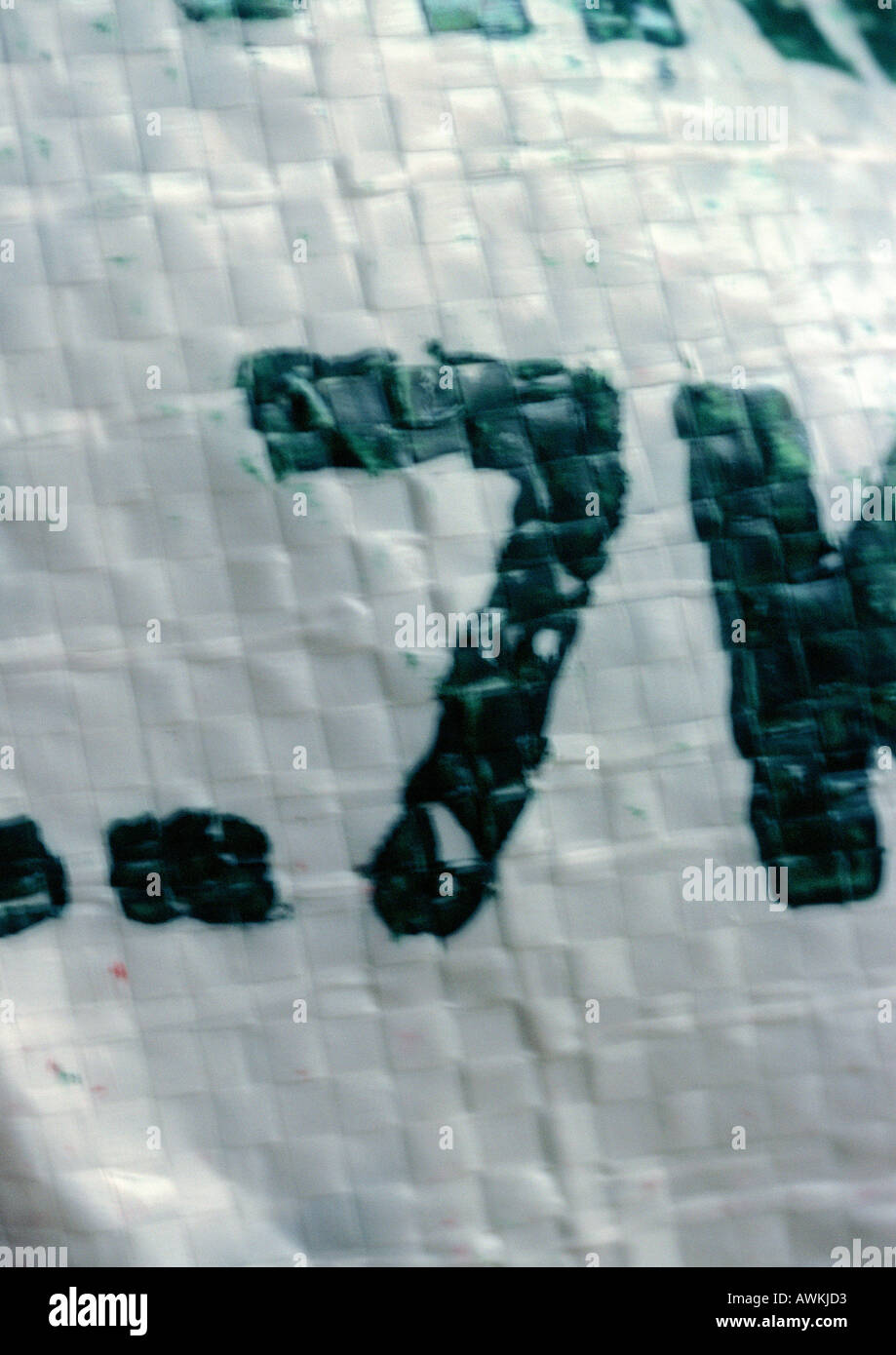 Plastic number 7 hi-res stock photography and images - Alamy