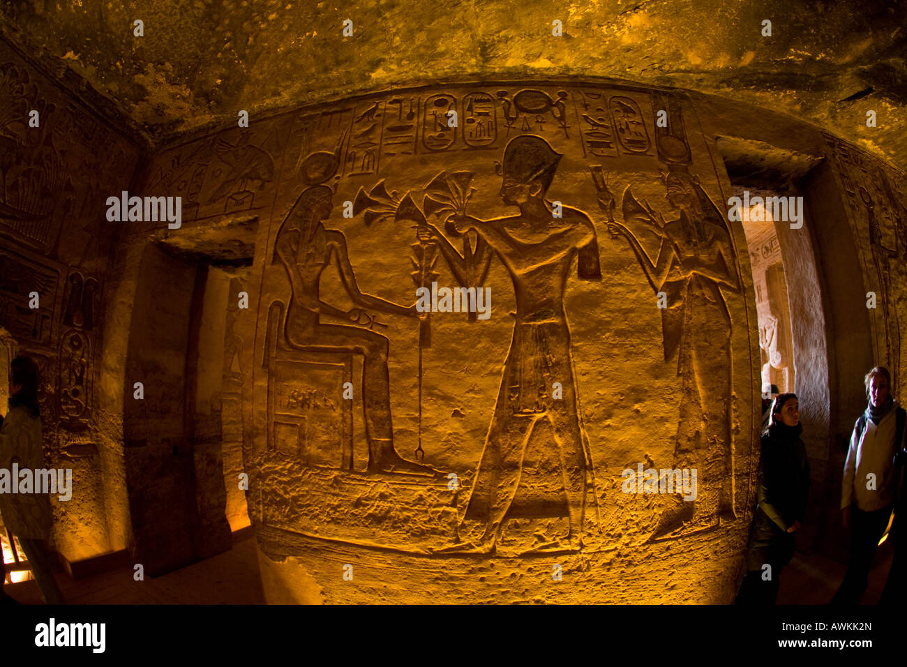 Abu simbel temple interior hi-res stock photography and images - Alamy