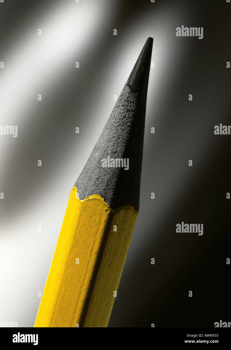 Pencil tip, close-up Stock Photo - Alamy