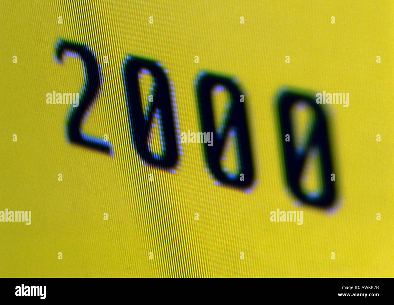 Number 2000 High Resolution Stock Photography and Images - Alamy
