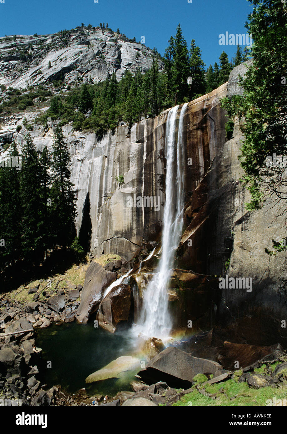 California, Yosemite National Park, waterfall Stock Photo - Alamy