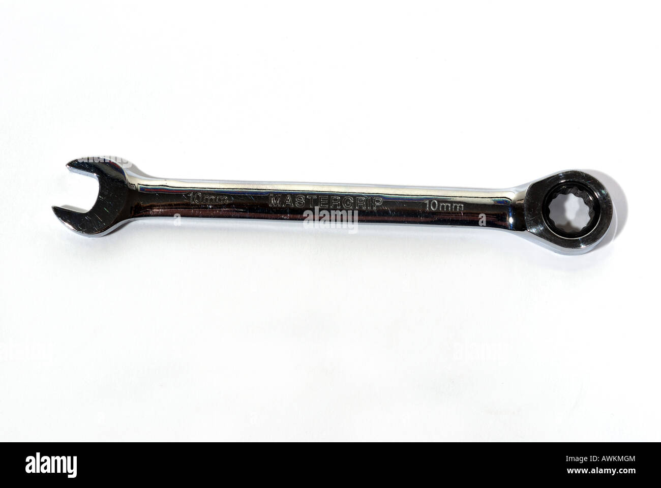 open ended and ratchet spanner Stock Photo - Alamy