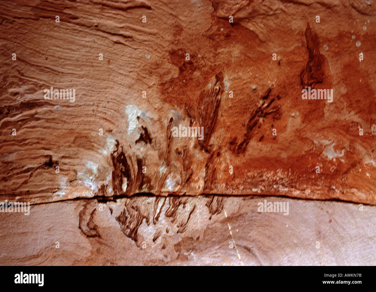Marks on red rock surface hi-res stock photography and images - Alamy