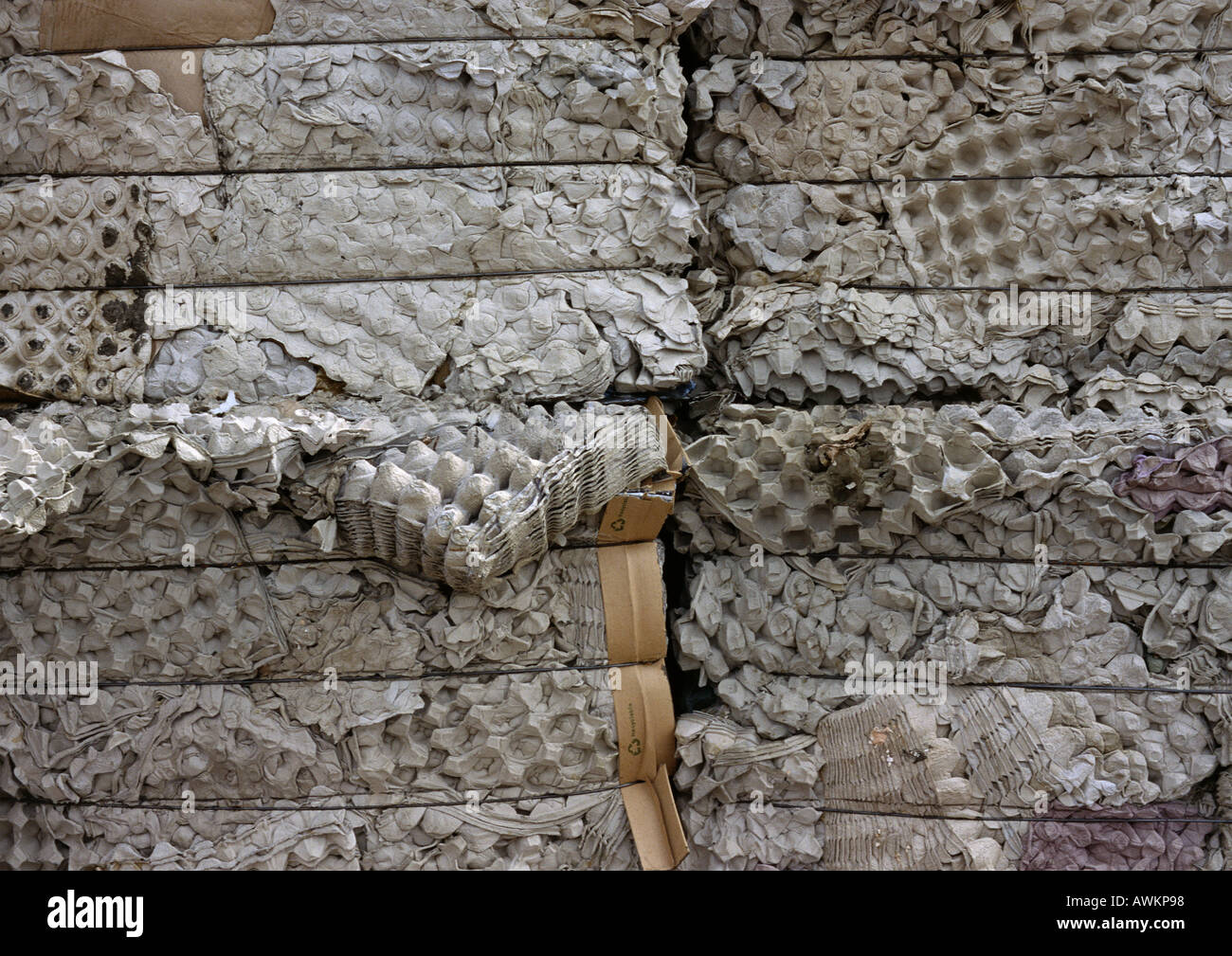 Compacted cardboard recycling hi-res stock photography and images - Alamy