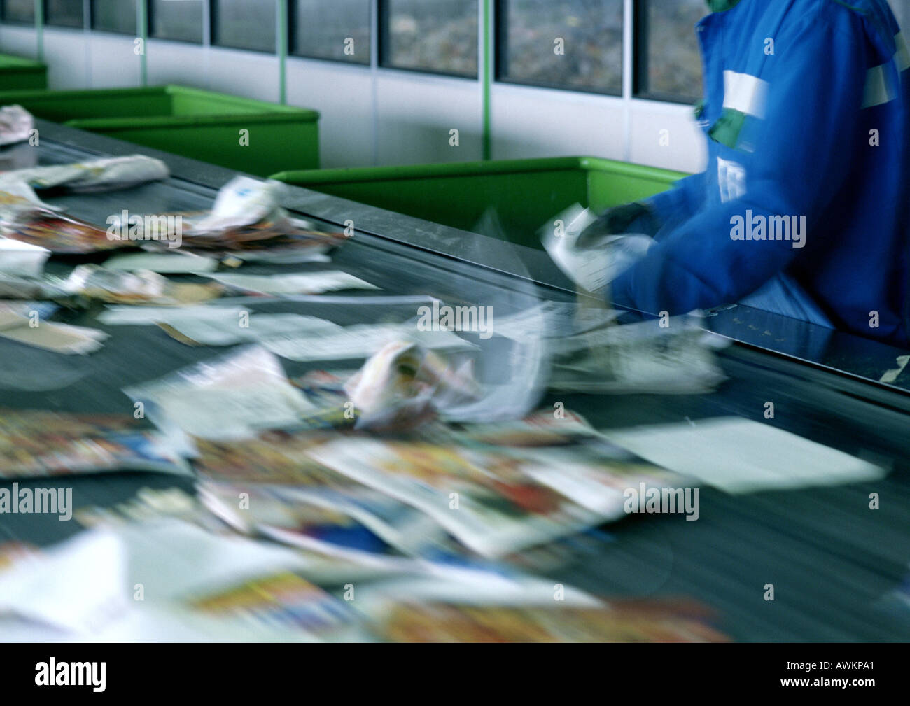 Recycling center interior hi-res stock photography and images - Alamy
