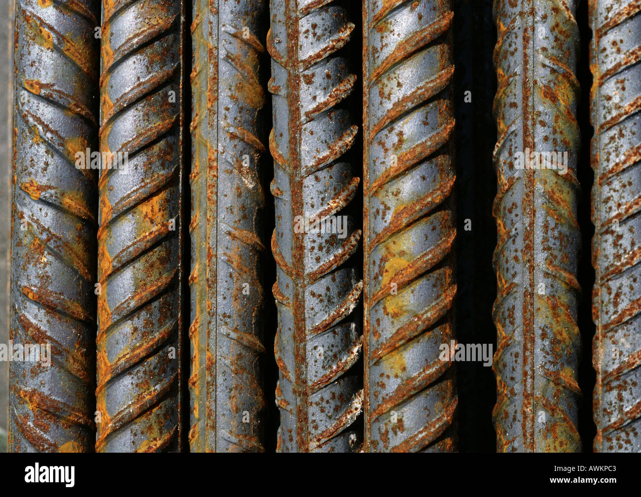 Steel rods, close-up Stock Photo - Alamy