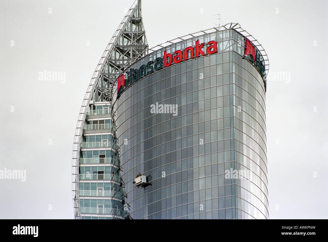 Saules Akmens (Sun Stone), the headquarters of Hansabank in Riga ...