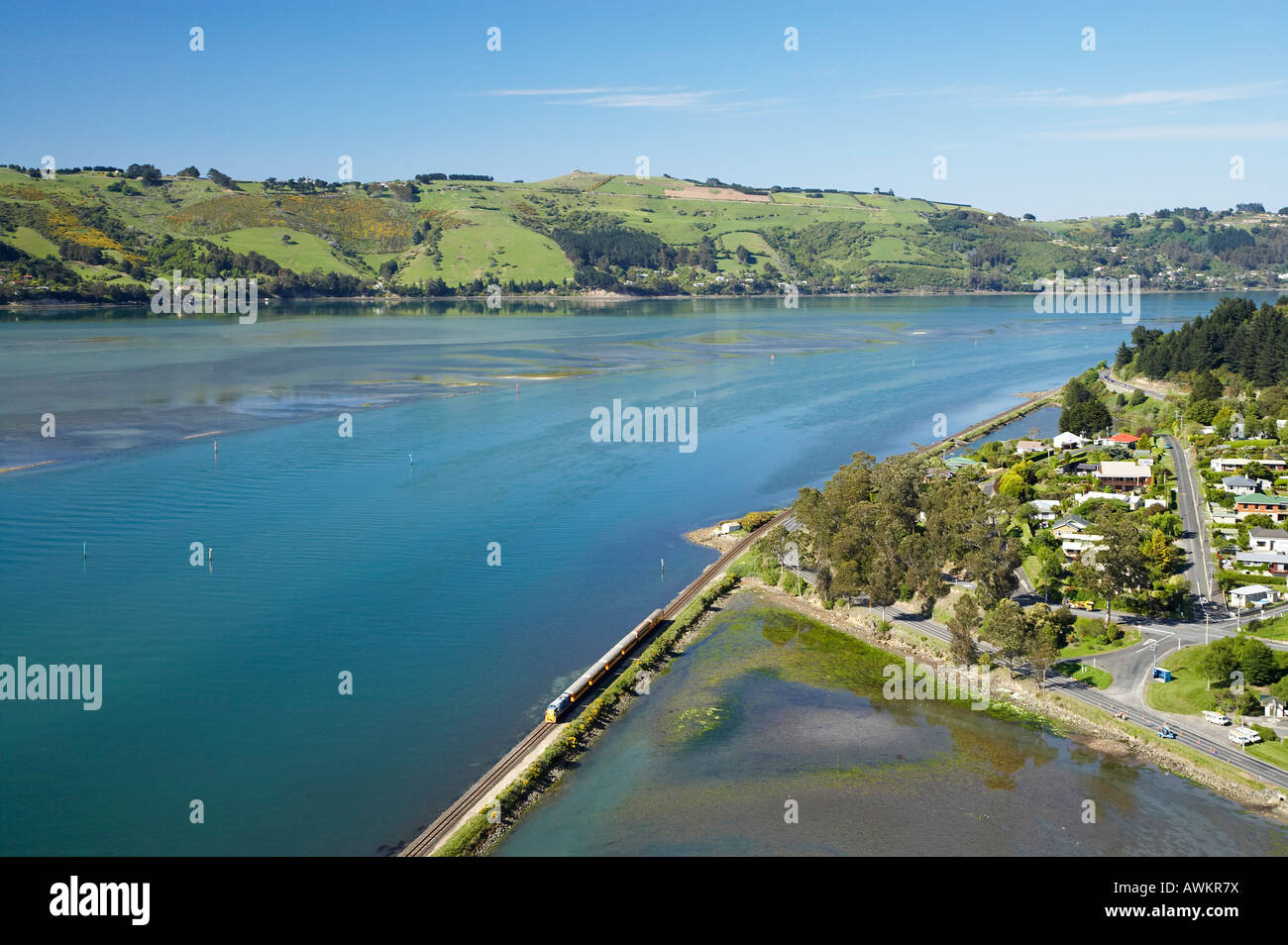 Dunedin harbour n z burkes hi-res stock photography and images - Alamy