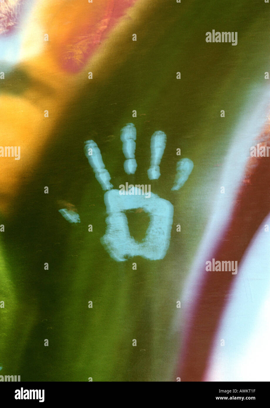 Persons hand prints hi-res stock photography and images - Alamy