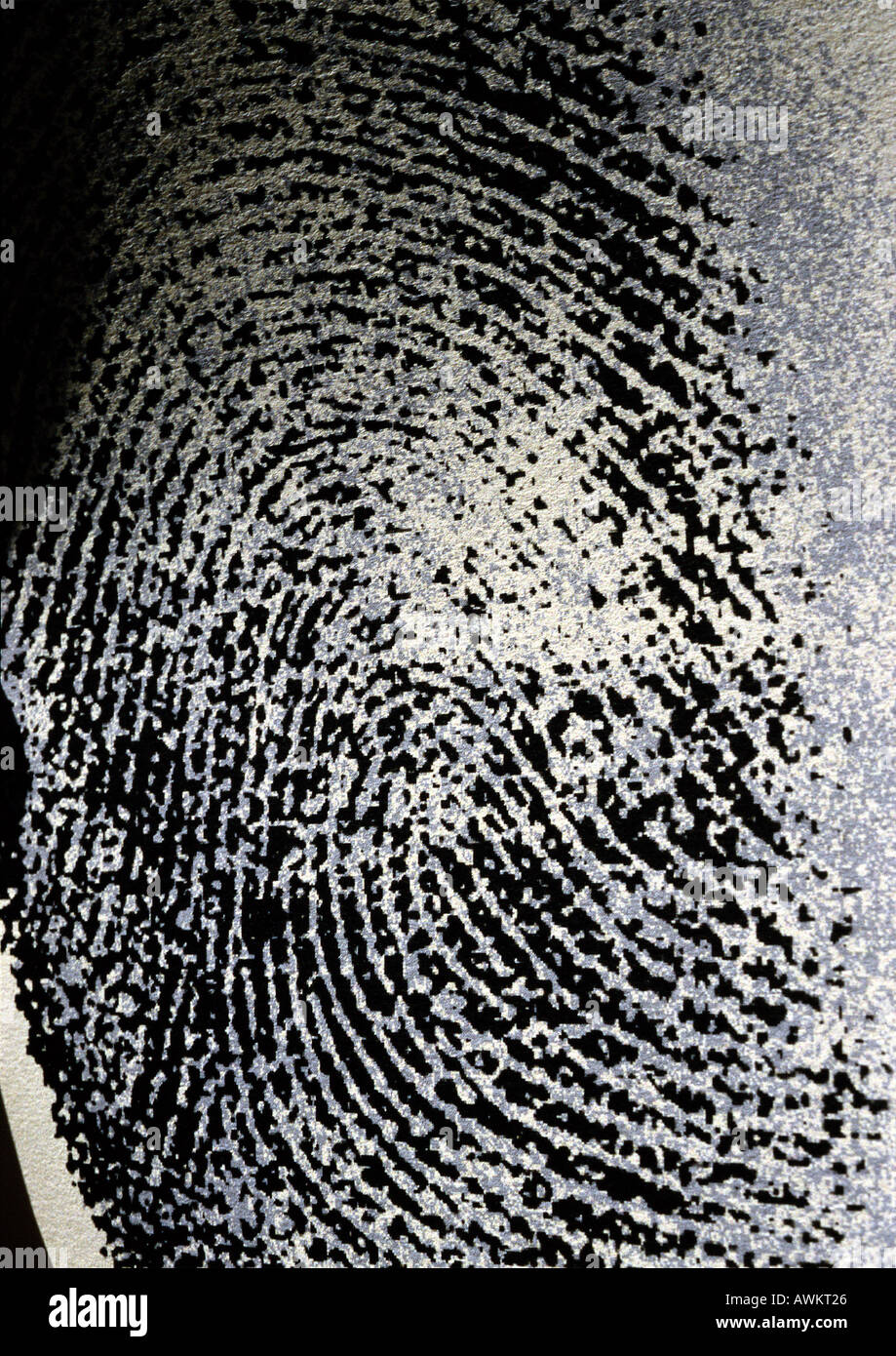 Extreme close up fingerprint hi-res stock photography and images - Alamy