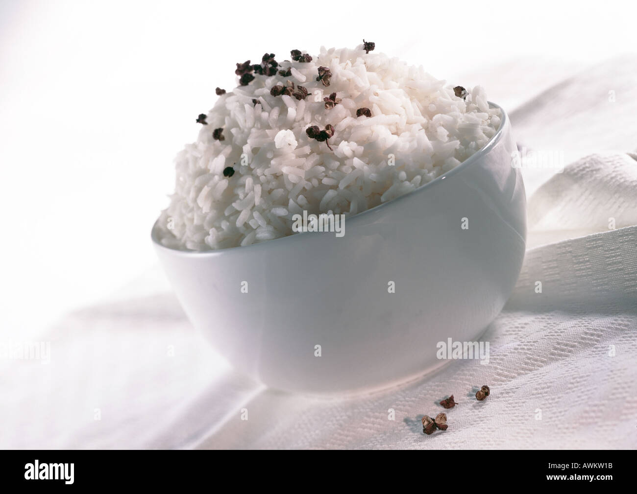 White sprinkled rice close hi-res stock photography and images - Alamy