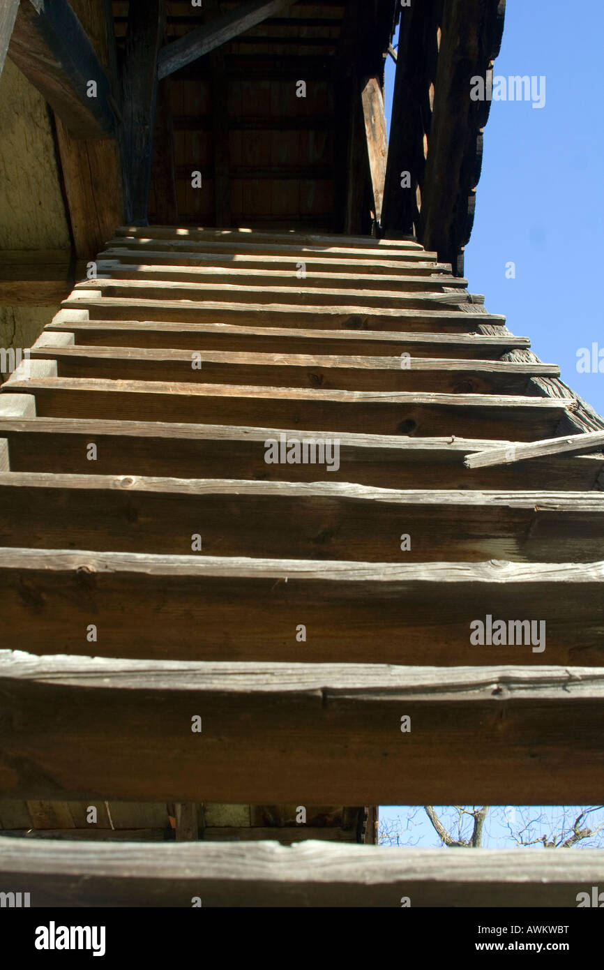 Old Farm Barn Stairs High Resolution Stock Photography and Images - Alamy