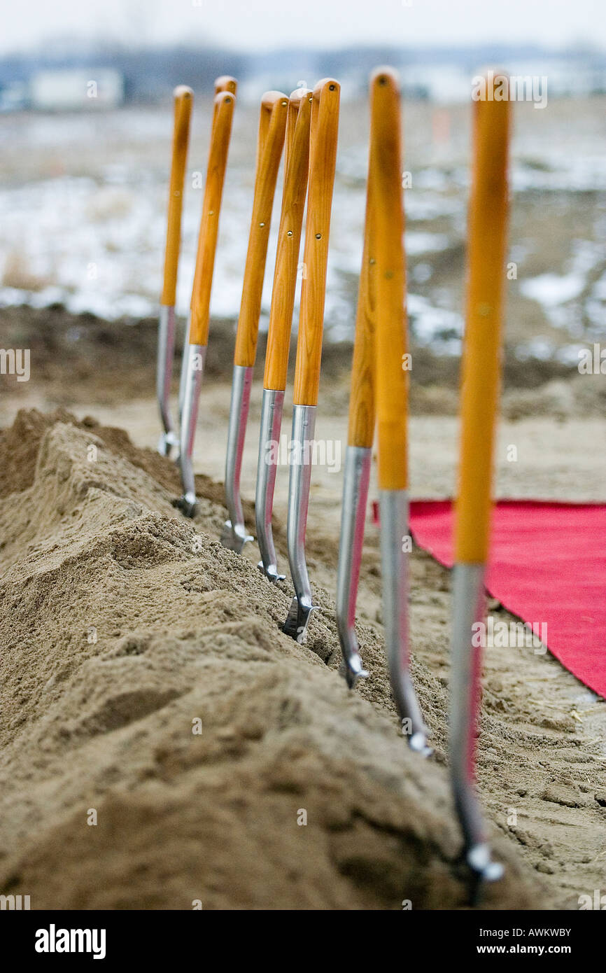 Ceremonial shovels hi-res stock photography and images - Alamy