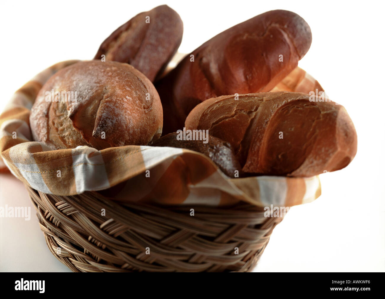Full basket of breads hi-res stock photography and images - Alamy