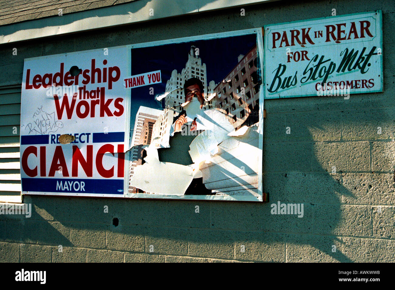 Poster posters mayoral election hi-res stock photography and images - Alamy