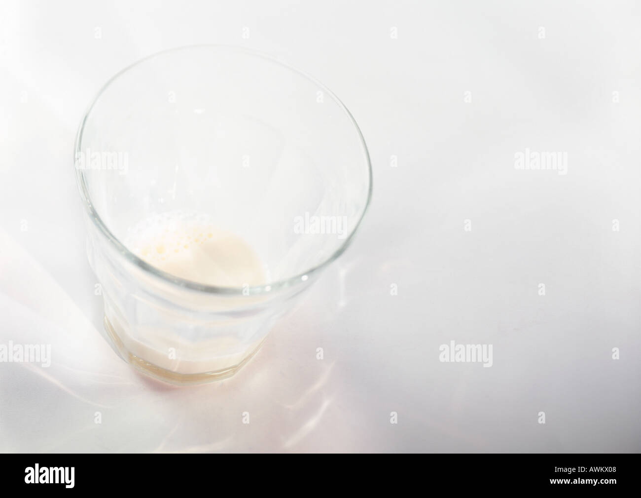 Empty milk glass hi-res stock photography and images - Alamy