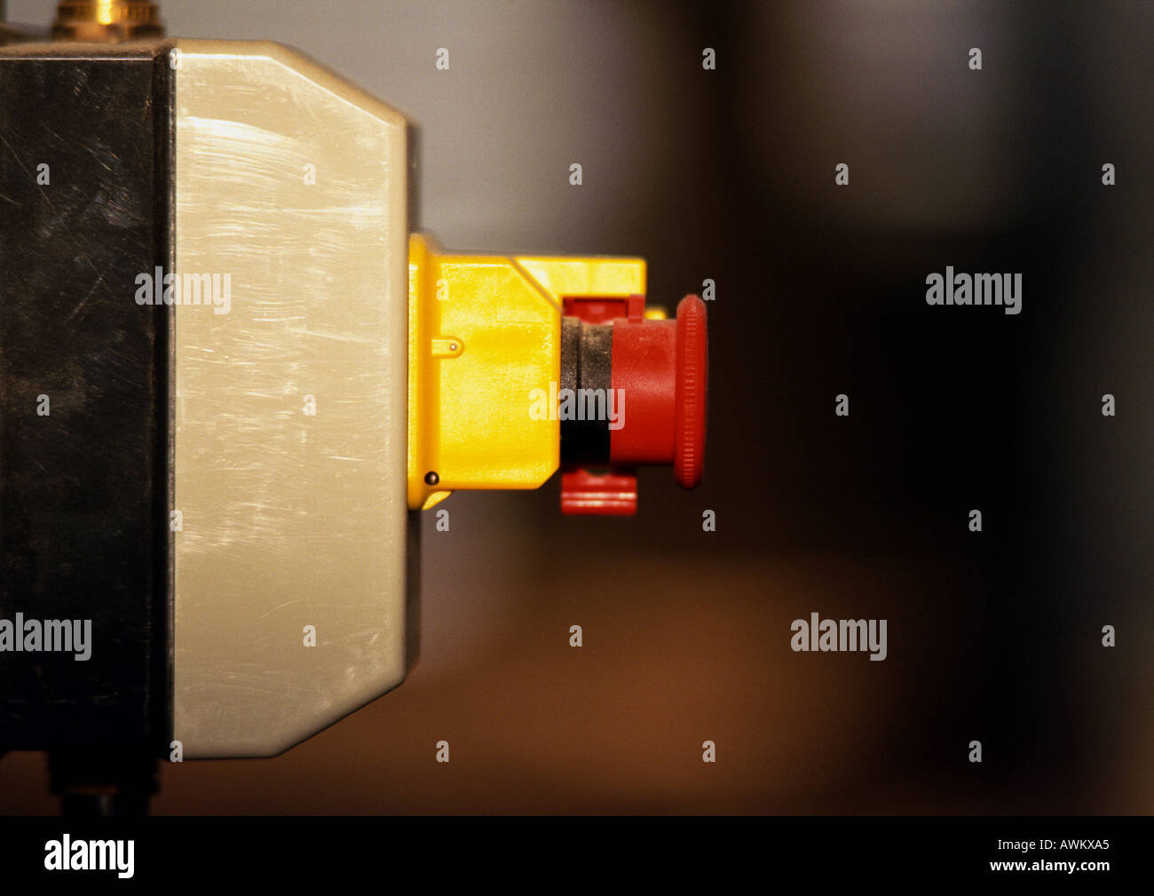 Control button, close-up, side view Stock Photo - Alamy