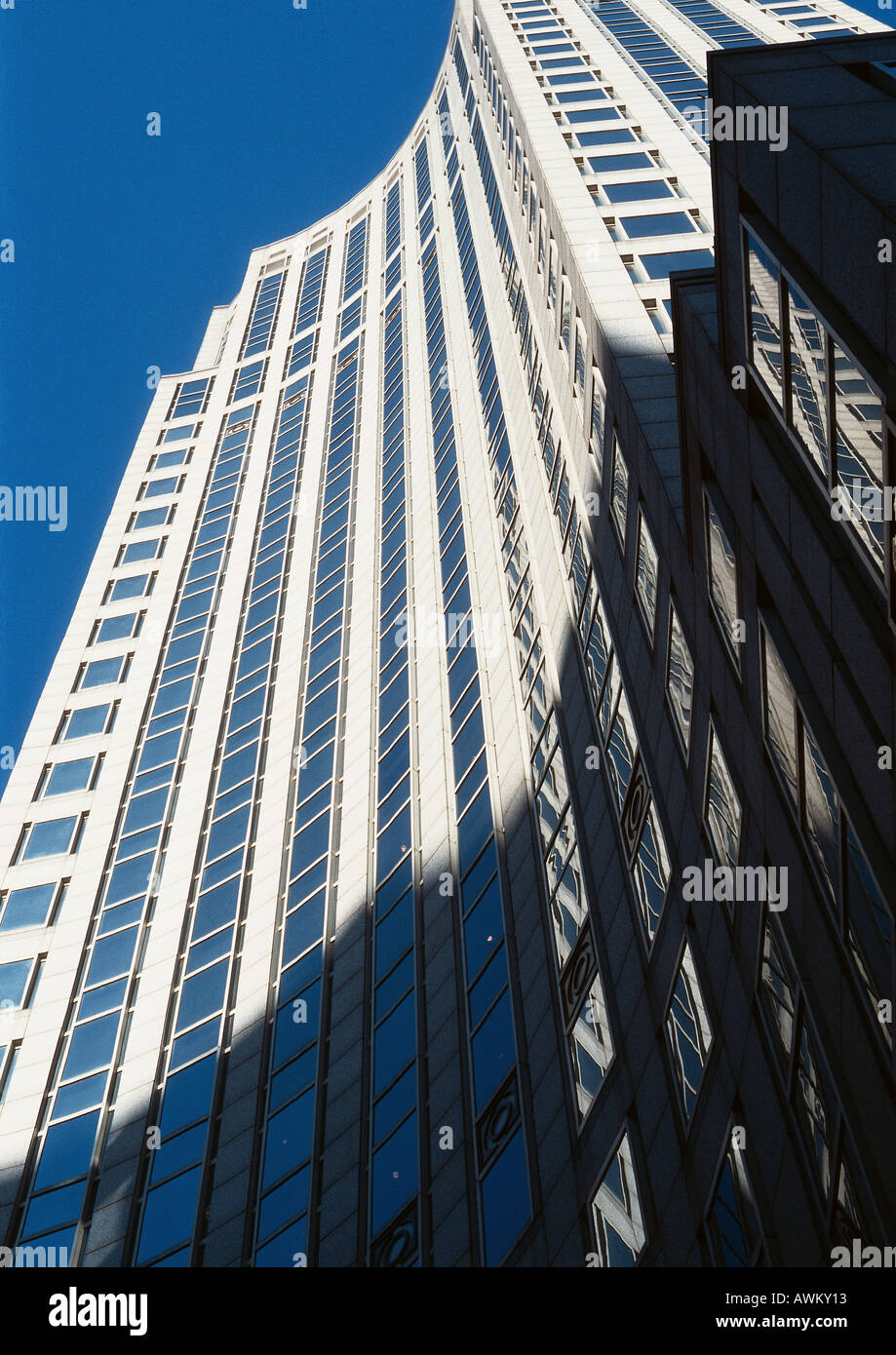 Skyscraper, low angle view Stock Photo - Alamy
