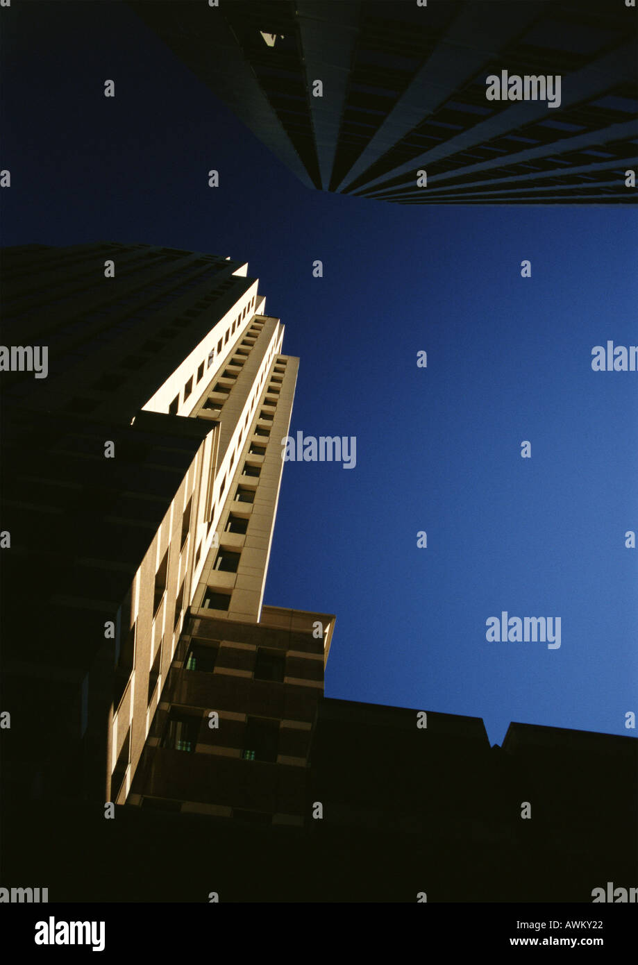 Skyscraper, low angle view Stock Photo - Alamy