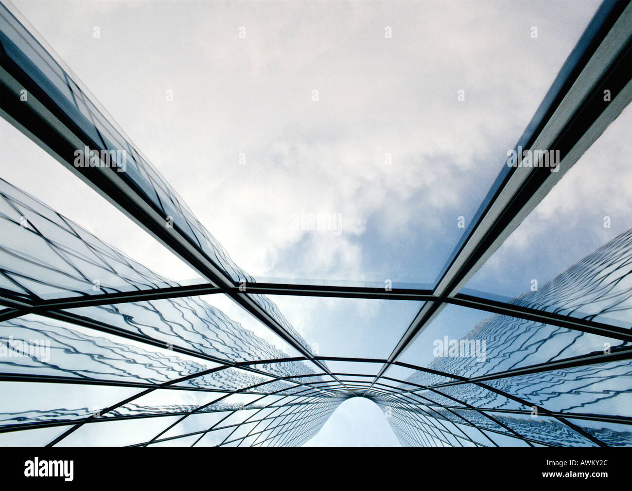 Skyscraper, low angle view Stock Photo - Alamy