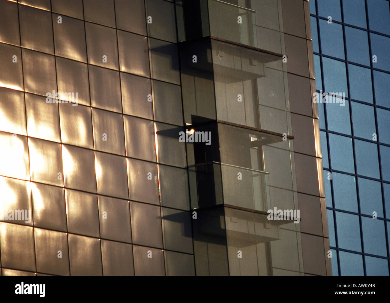 Window panes on building's facade, close-up Stock Photo - Alamy