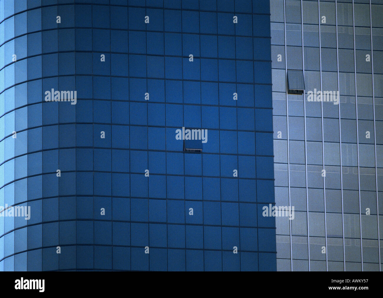 Skyscraper's facade, close-up Stock Photo - Alamy