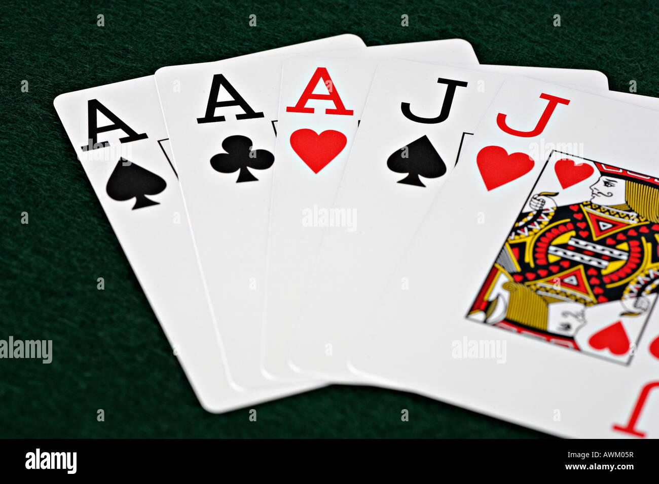 Playing cards spread out hi-res stock photography and images - Alamy