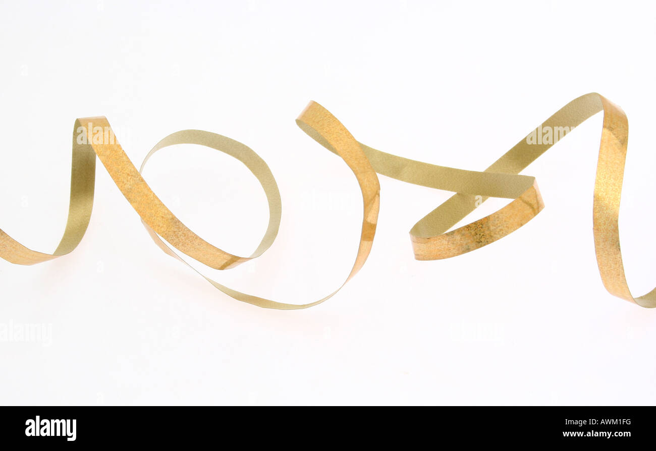 abstract ribbon curve on white background Stock Photo - Alamy