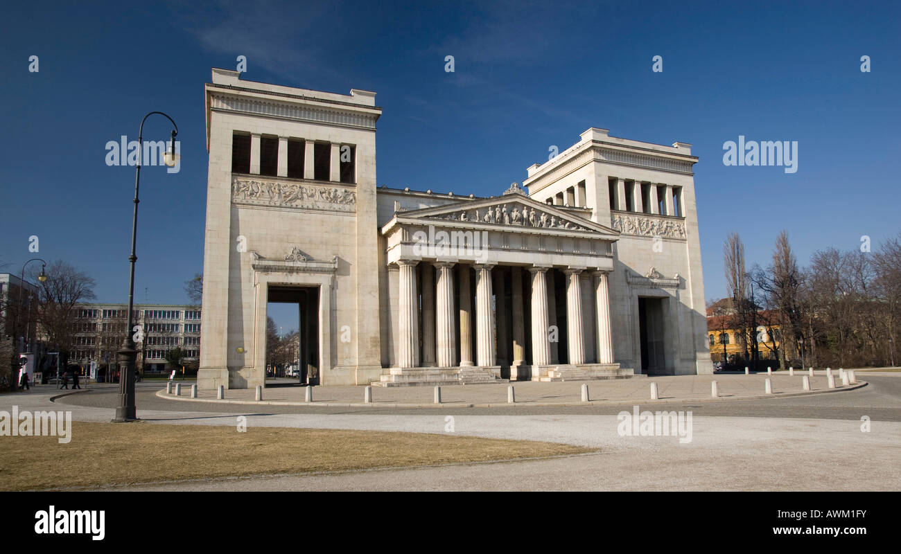 Propylaeen, Koenigsplatz, Munich, Bavaria, Germany Stock Photo - Alamy