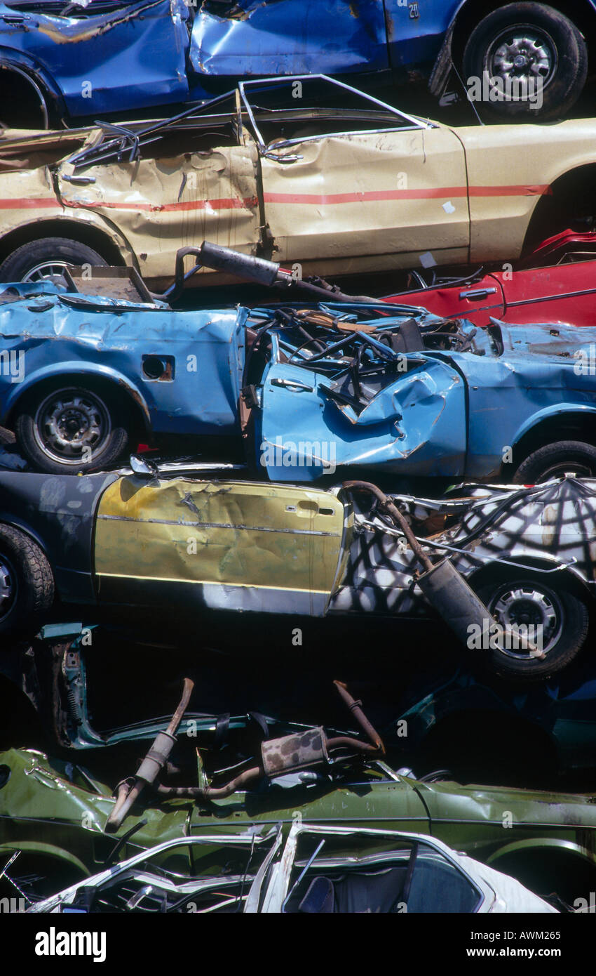 Flattened car hi-res stock photography and images - Alamy