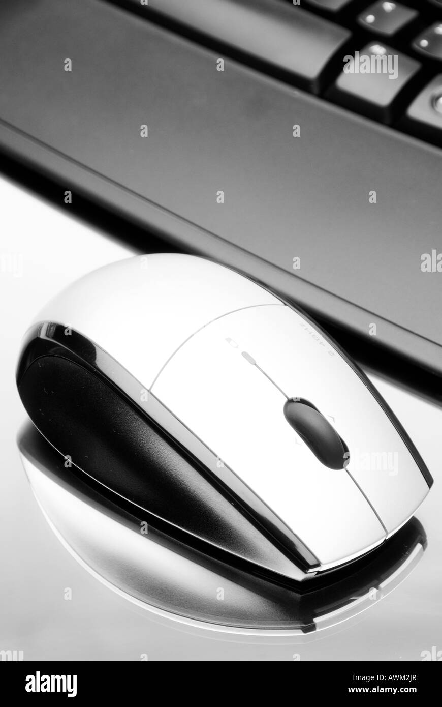 Close up of computer keyboard and mouse, technology Stock Photo - Alamy