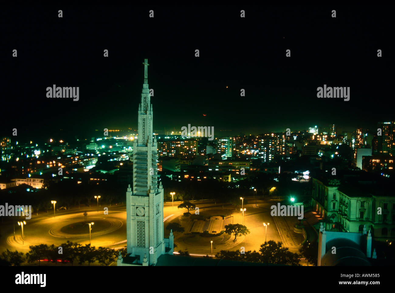Cathedral in city, Cathedral Of Our Lady Of Fatima, Independence Square ...