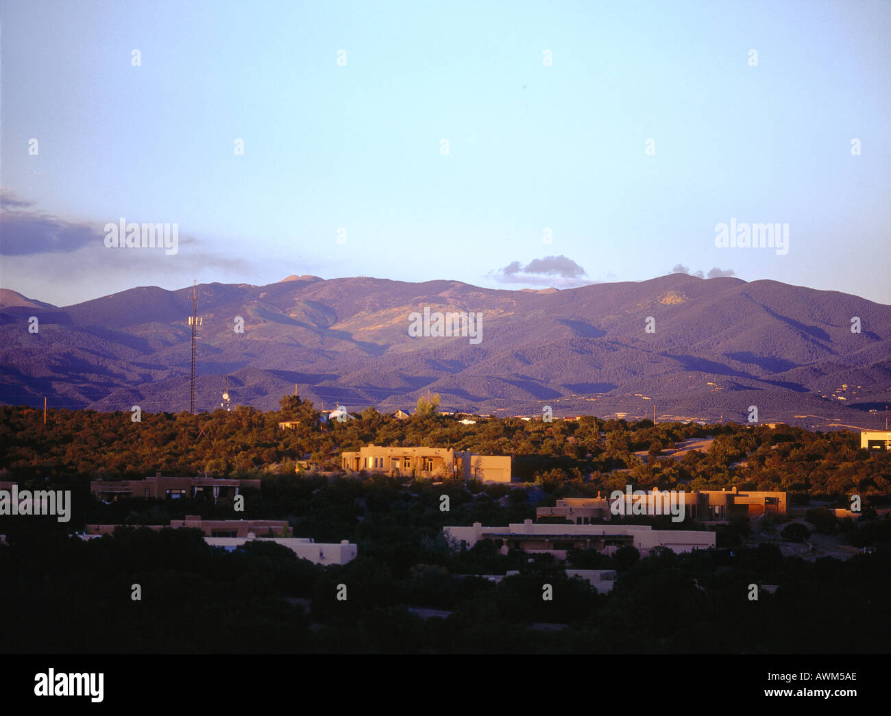 Mountains santa fe hi-res stock photography and images - Alamy