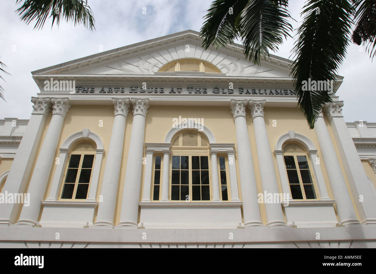 The Arts House at the Old Parliament Singapore Stock Photo - Alamy