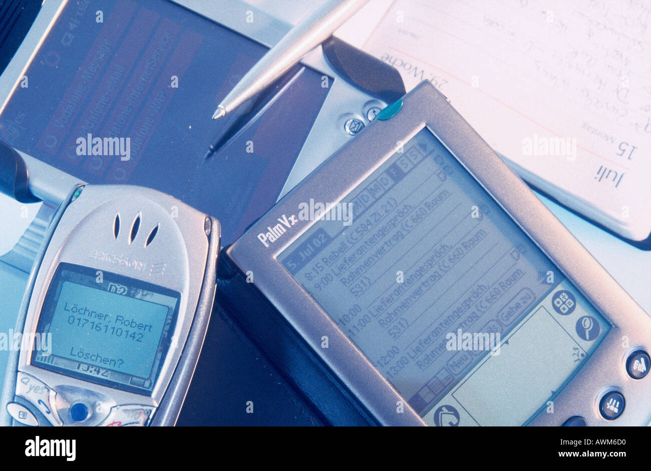 Personal data assistant hi-res stock photography and images - Alamy