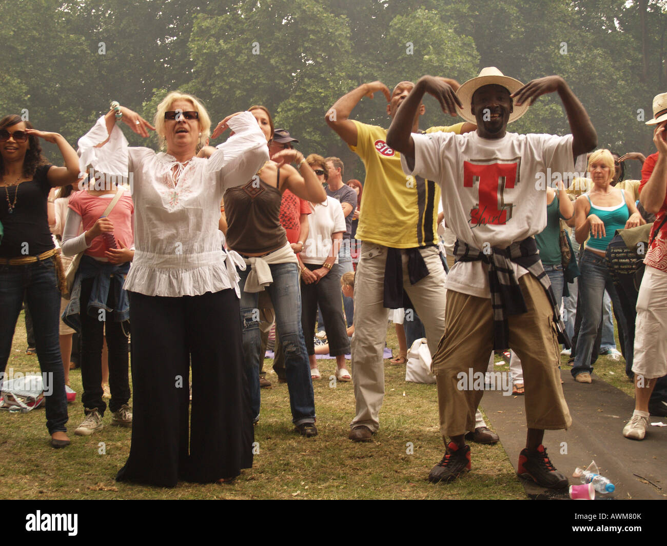 black white young female male girl dancing crowd cuban cuba caribbean ...