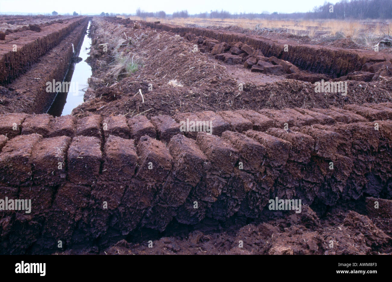 Peat bales hi-res stock photography and images - Alamy