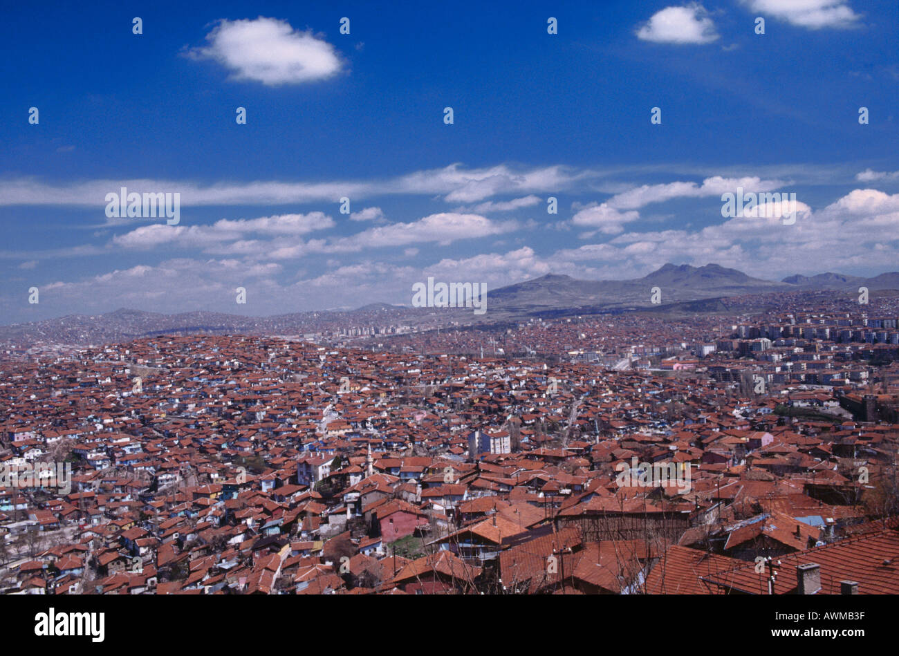 Aerial view of city, Ankara, Turkey Stock Photo - Alamy