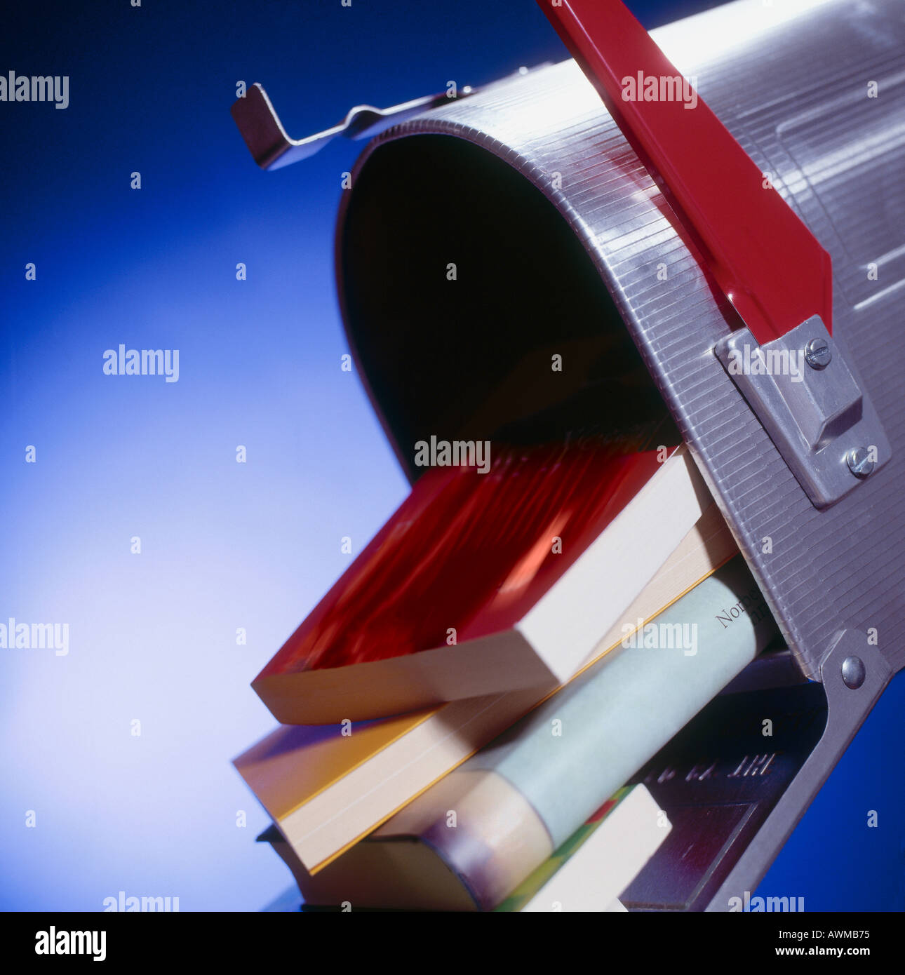Close-up of open mailbox Stock Photo - Alamy