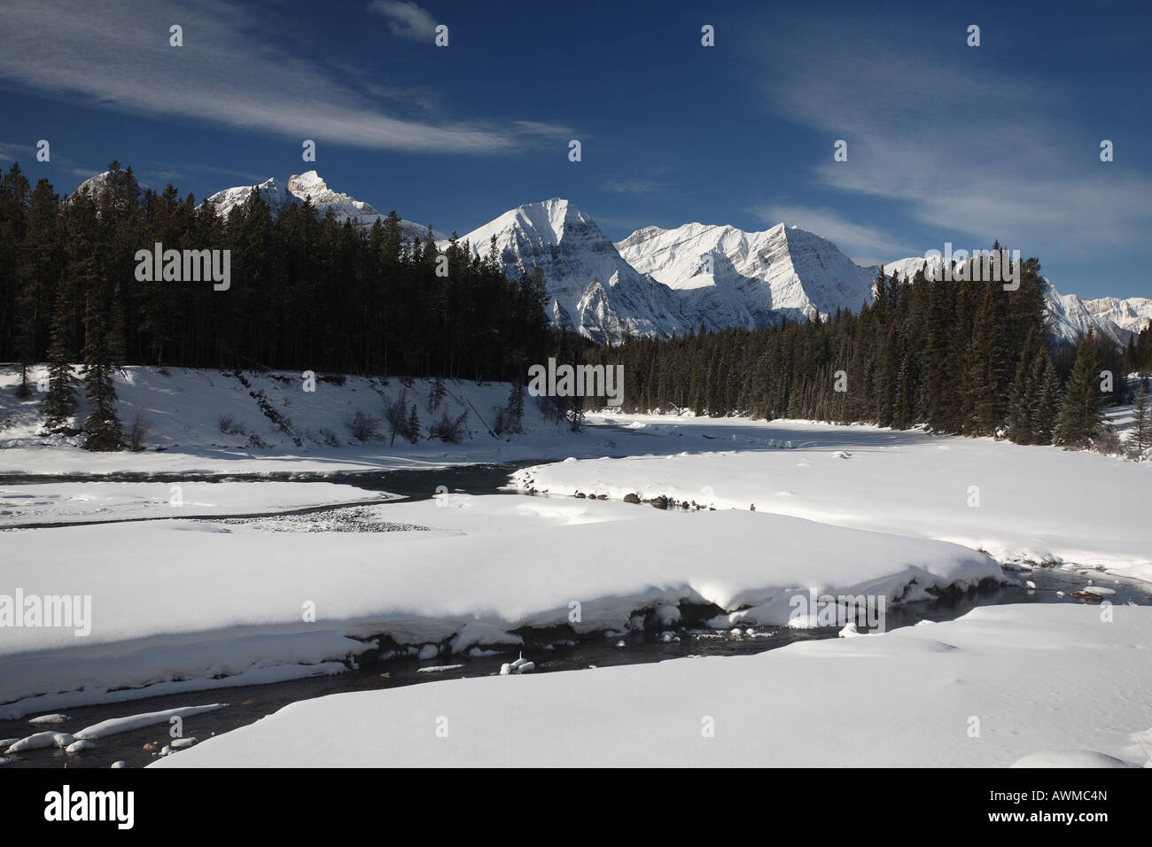 Open water in winter Stock Photo - Alamy