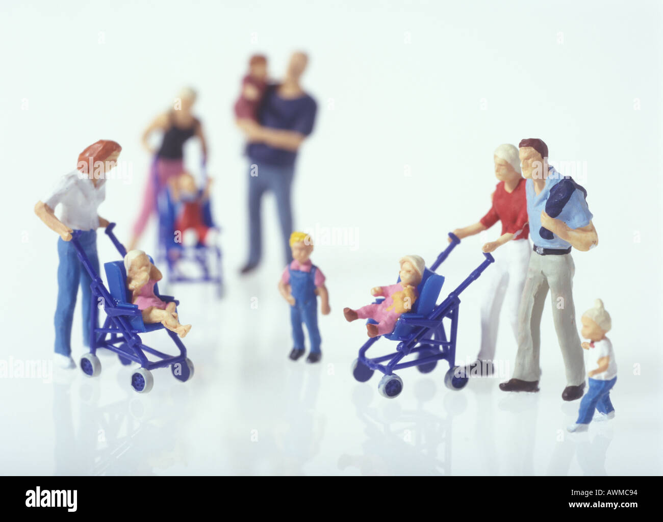 Miniature figurines women hi-res stock photography and images - Alamy