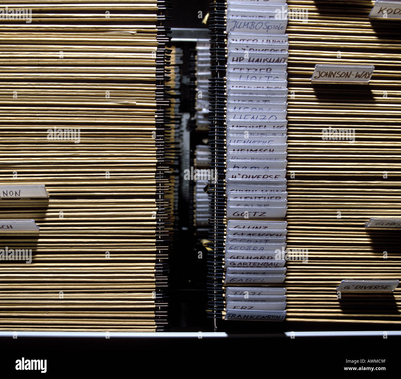 Suspended pocket file hi-res stock photography and images - Alamy