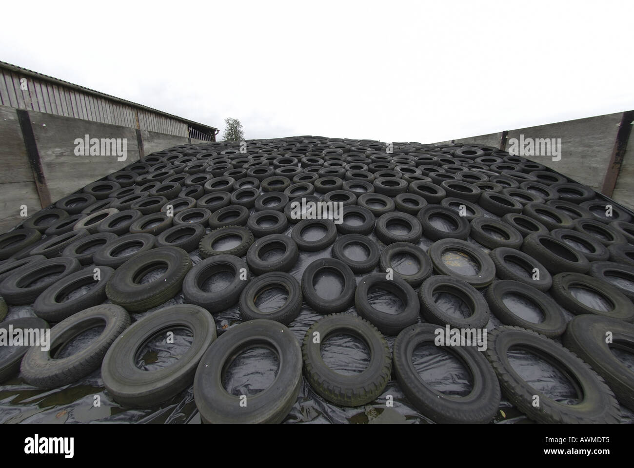 Silage tyres hi-res stock photography and images - Alamy