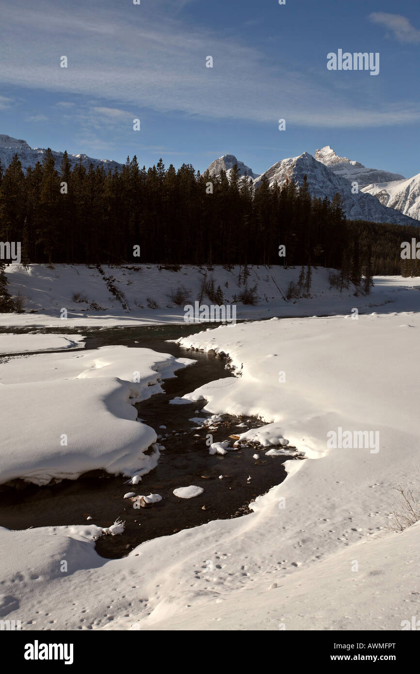 Open water in winter Stock Photo - Alamy