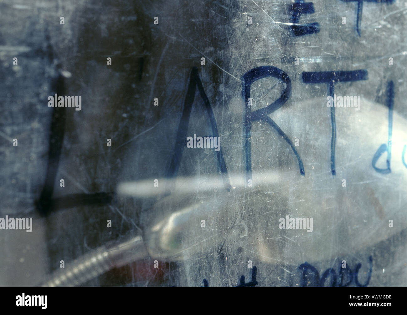 Art text written, close-up Stock Photo - Alamy