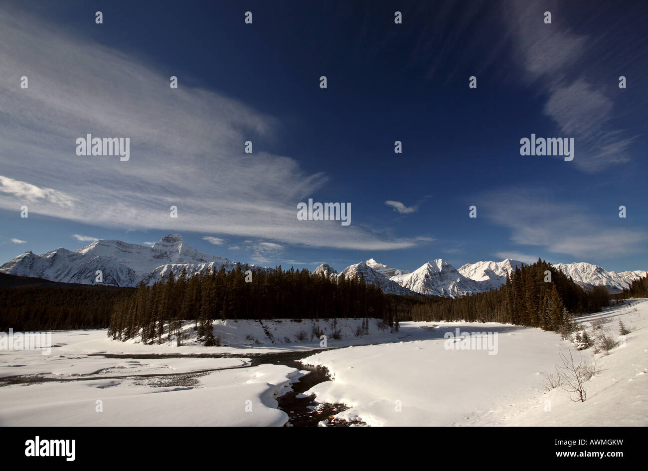 Open water in winter Stock Photo - Alamy